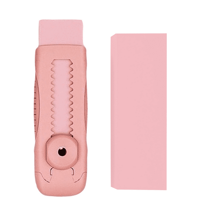 Soft Erasers, Sliding Retractable Eraser with 1 Refill Eraser for ...
