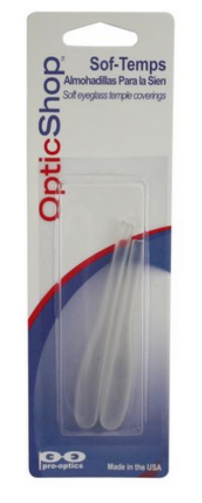 Soft Eyeglass Temple Coverings - Soft Temps (1 Pair) (Pack of 2) by Pro ...