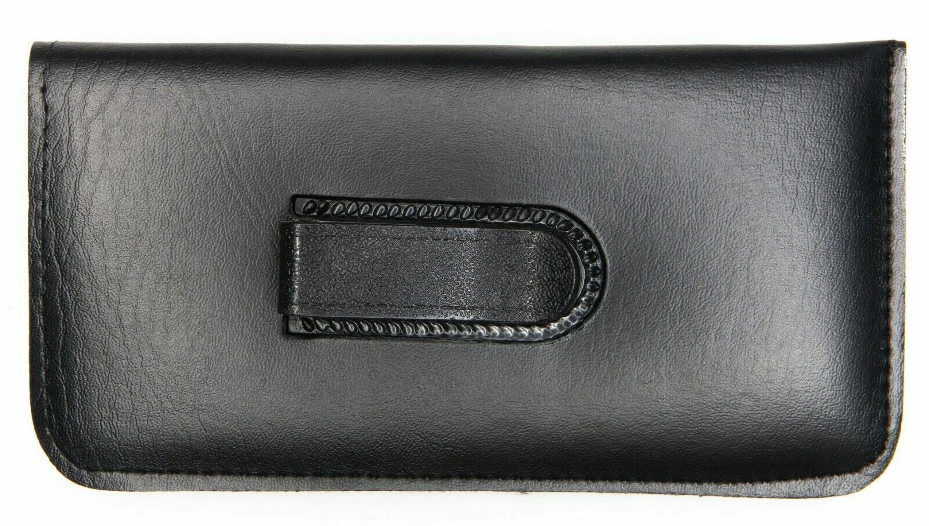 Soft Eyeglasses Glasses Case Pouch Black with Clip - Walmart.com