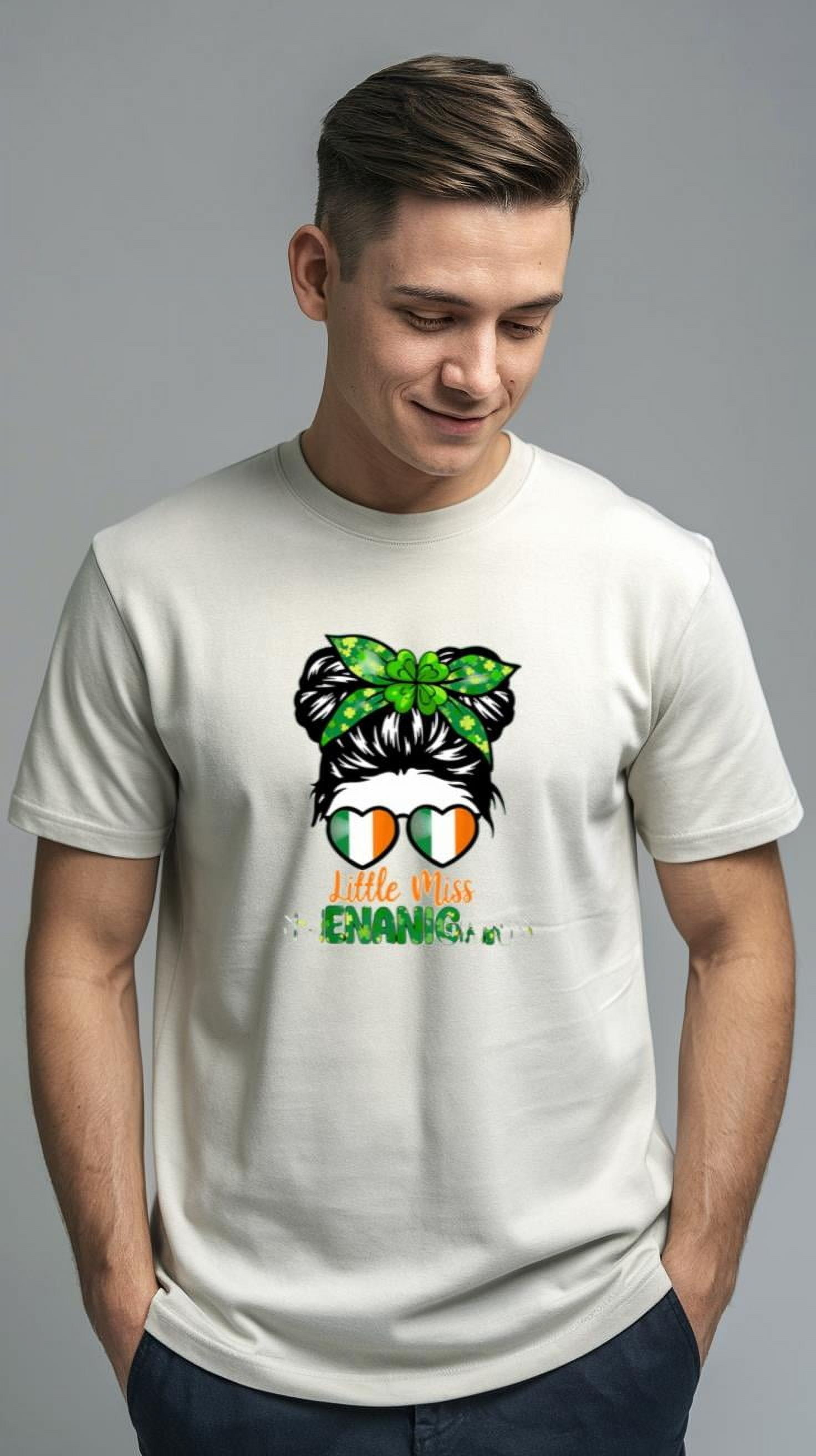 Soft Fabric, Crisp Print! Festive Little Miss Shenanigans Tee Perfect ...