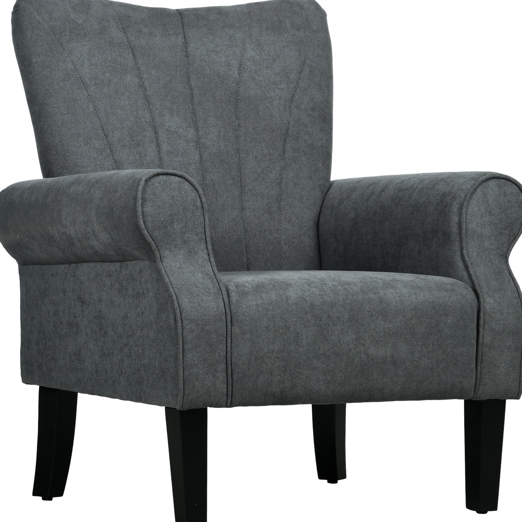 Soft Fabric Single Armchair / Relaxing Seating for Solo Reading ...