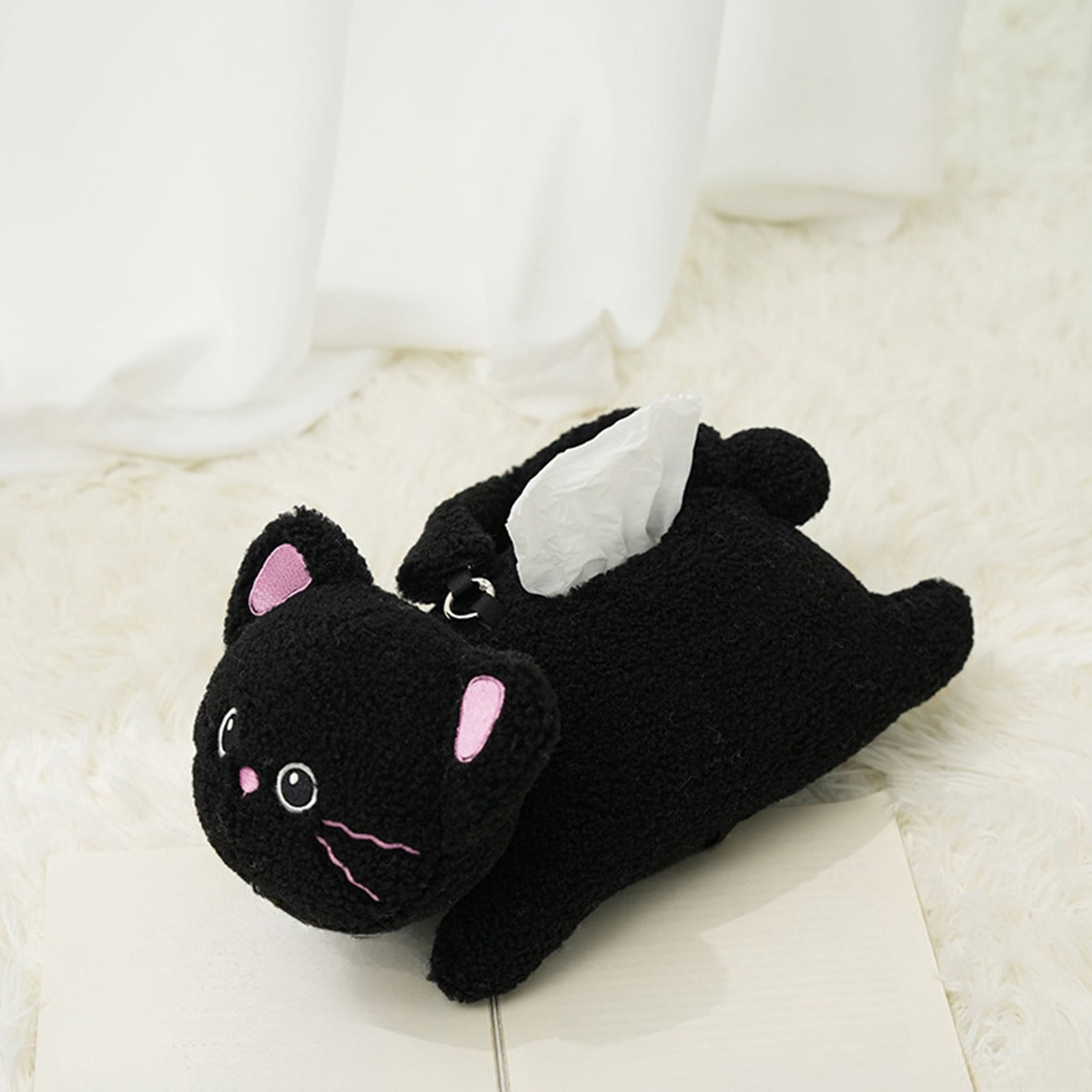 Soft Fabric Tissue Container With Cute Animals Style Ideal For Tissues ...