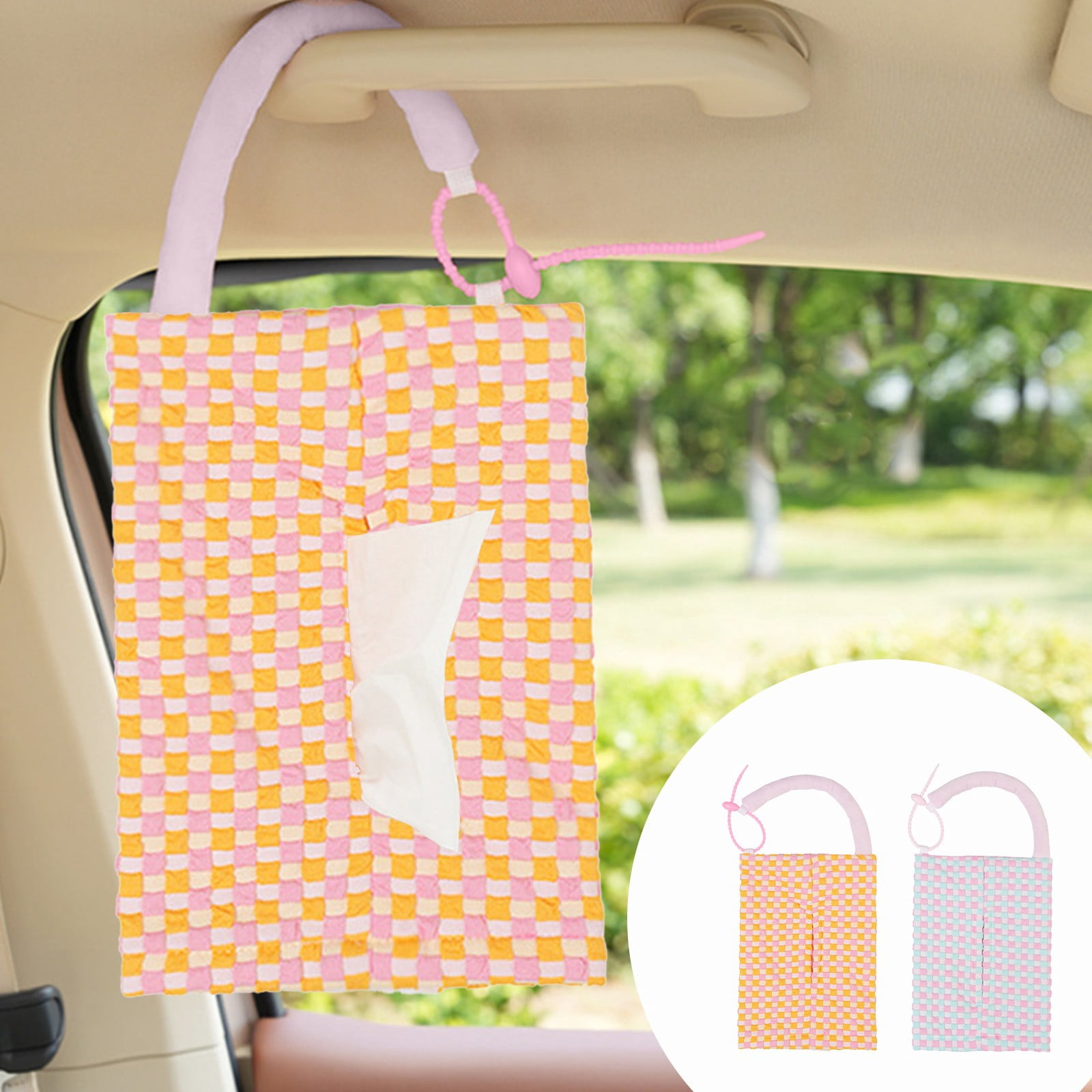 Soft Fabric Tissue Container, Cute Style Tissue Holder, Ideal for Home ...