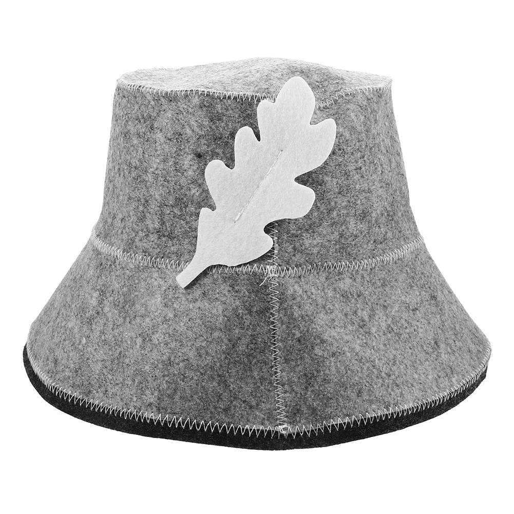 Soft Felt Sauna Cap Water Absorbent Insulation Sauna Bucket Hat Fashion ...
