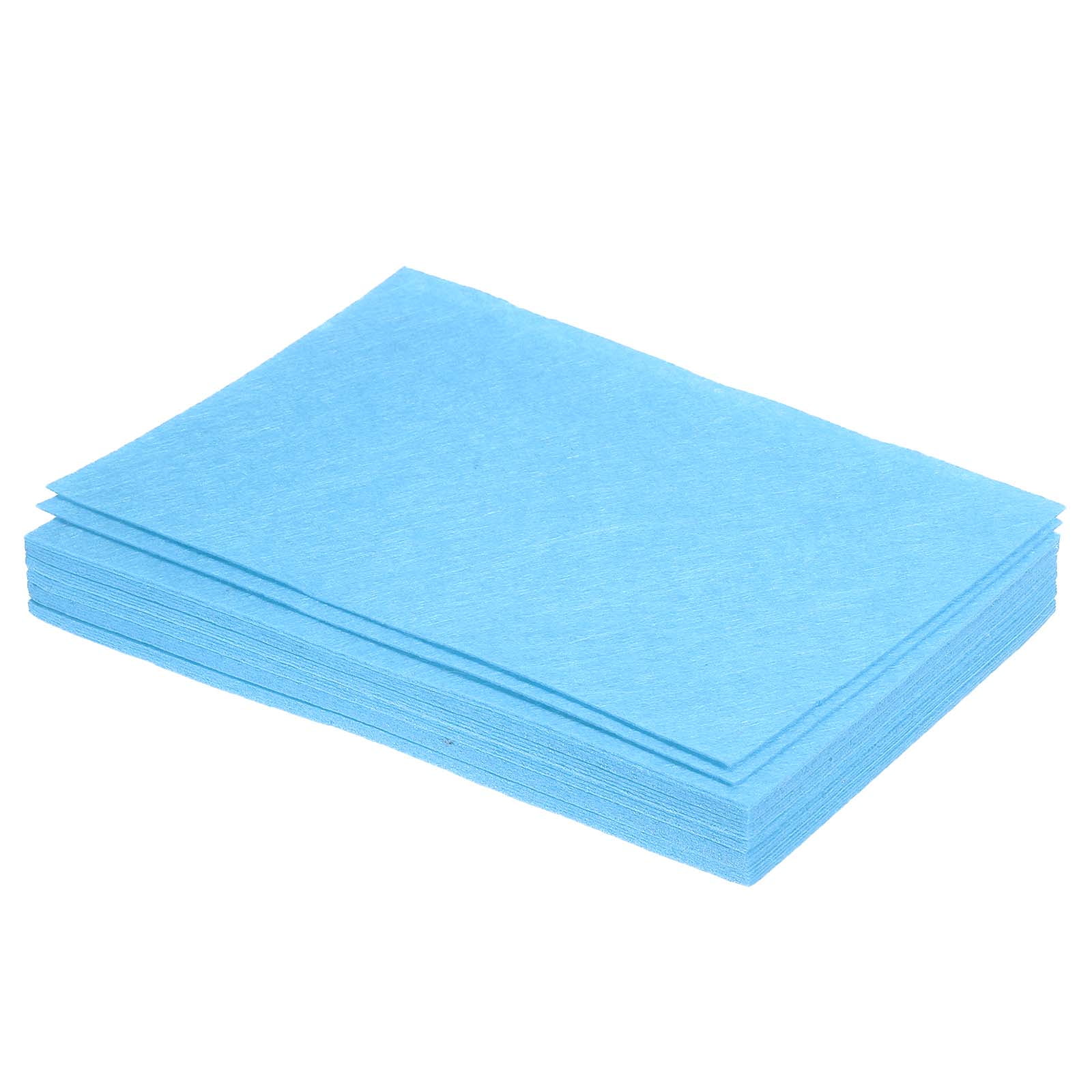 Soft Felt Sheets Fabric Craft Sheets Sky Blue 12 x 8 Inch 24 Pcs ...