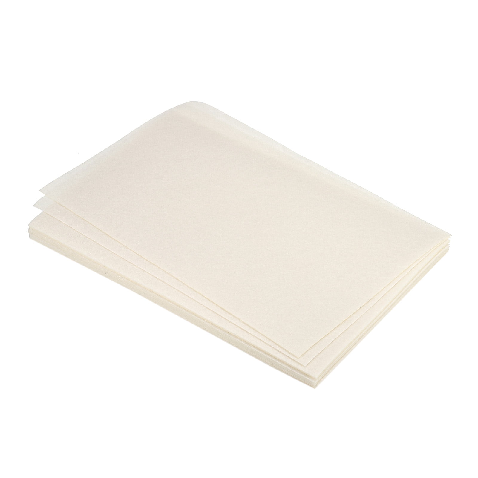 Soft Felt Sheets Fiber Craft Sheets Beige 12 Inch x 8 Inch 10 Pcs ...