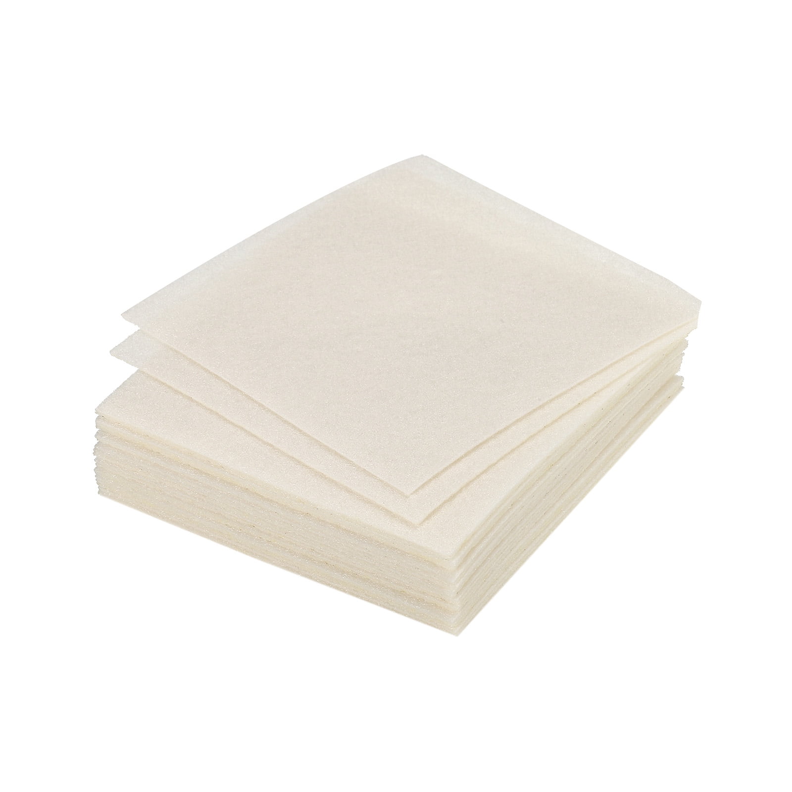 Uxcell Soft Felt Sheets Fabric Craft Sheet for DIY Hobby Decorate Beige ...