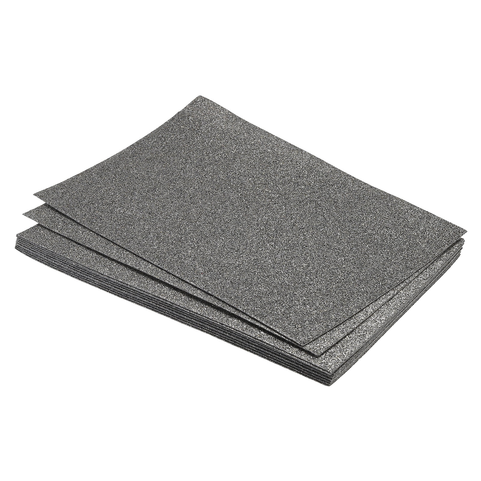 Soft Felt Sheets Glitter Dark Grey 11.8 x 7.8 Inch 12 Pcs - Walmart.com