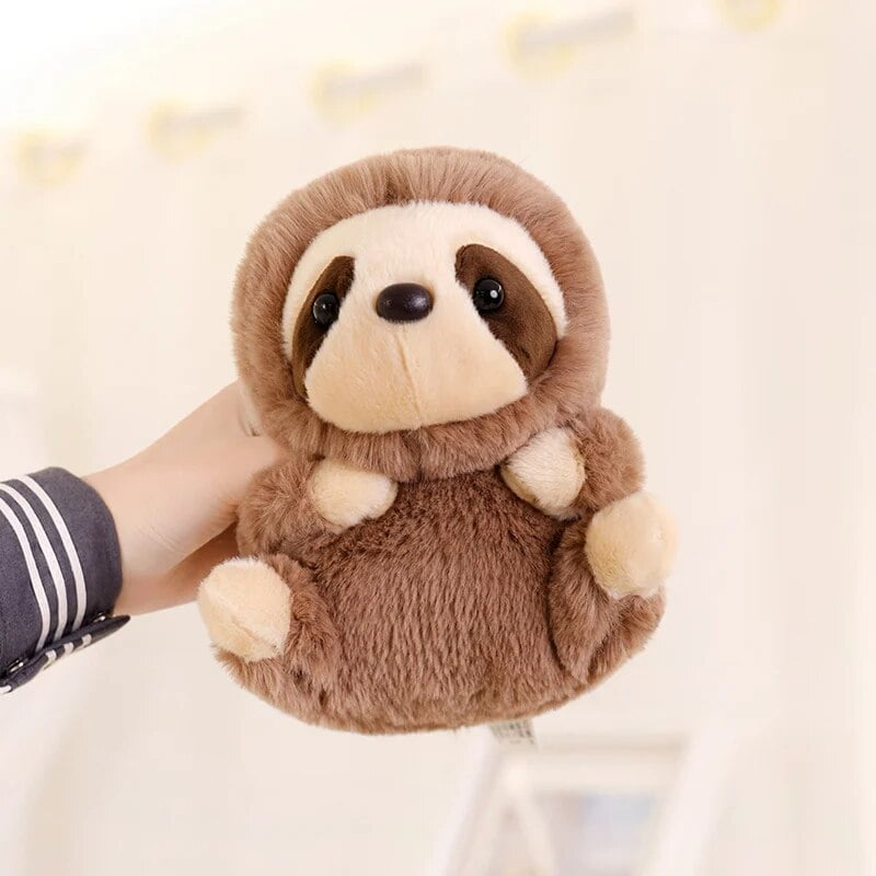 Soft Ferry Plush Baby Sloth Toy Stuffed Kawaii Roll Up Boby Red Panda ...