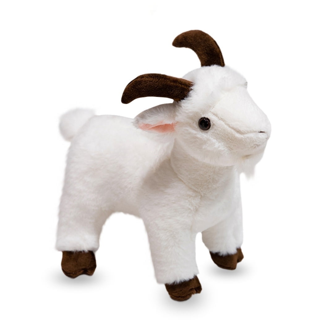 Soft Filled Goat Plush Toy - Realistic Goat Plush Animal Doll, Suitable ...