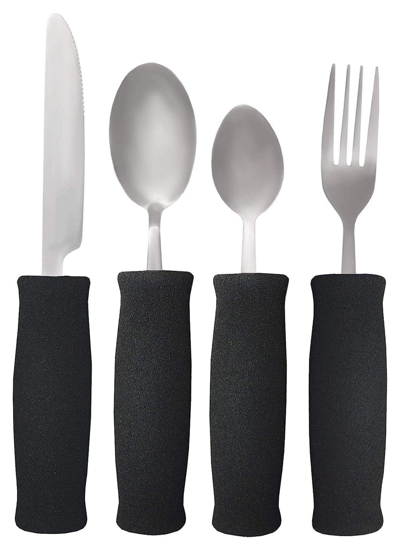 Soft Foam Built-up Handle Utensils (Set of 4) - Walmart.com
