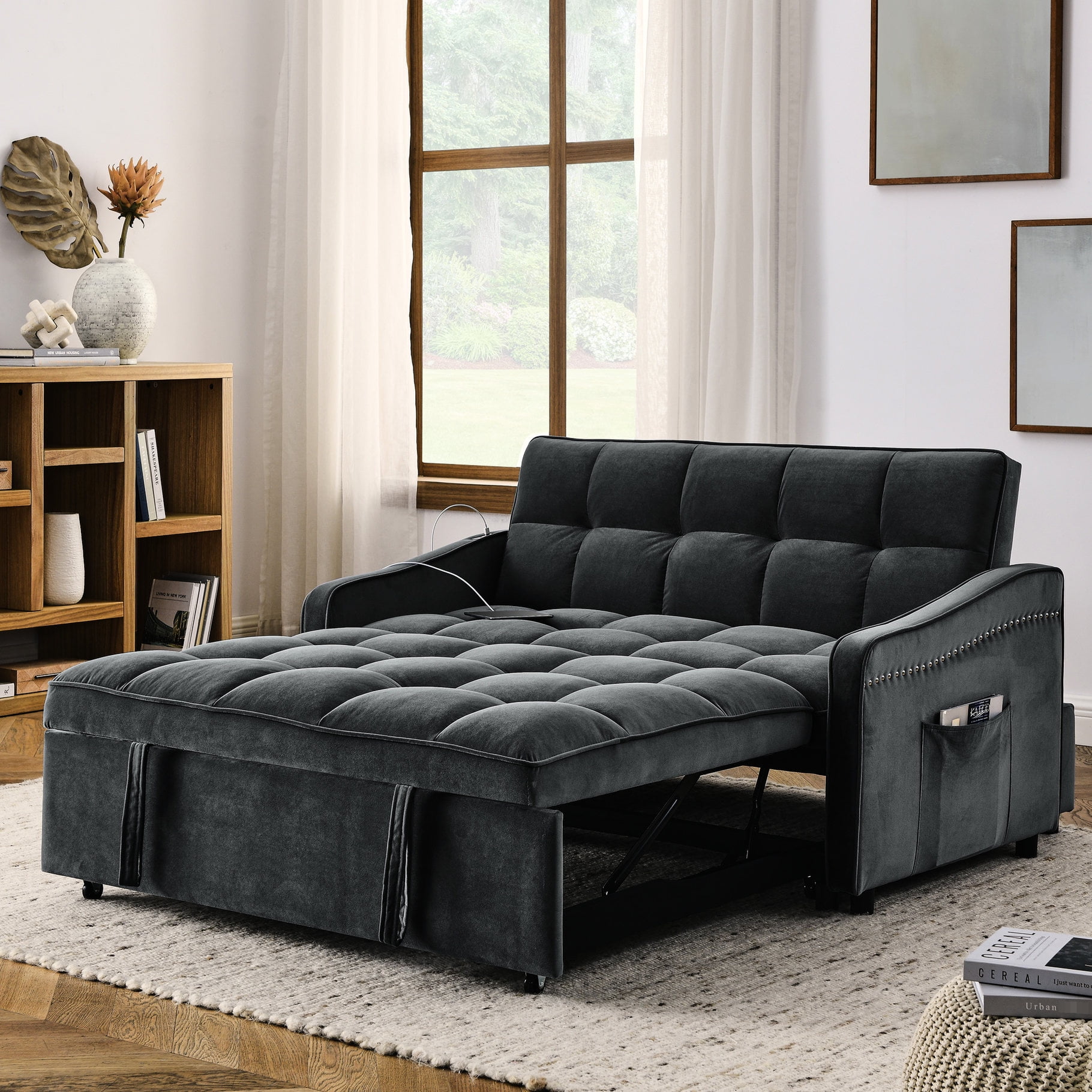 Soft Foam Filling and Adjustable Back - Living Room for Gaming and ...