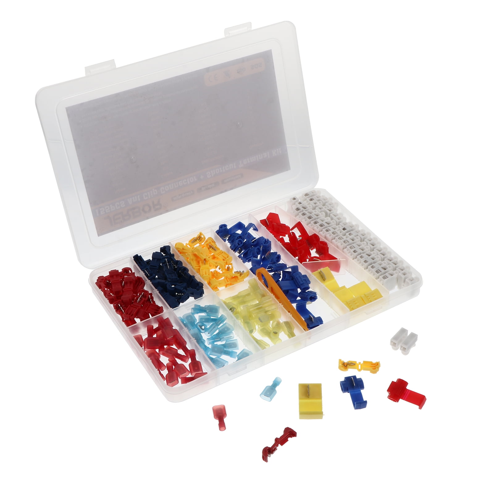 NIAIZEK Copper Plastic Wire Splice Connectors Kit for Automotive and ...