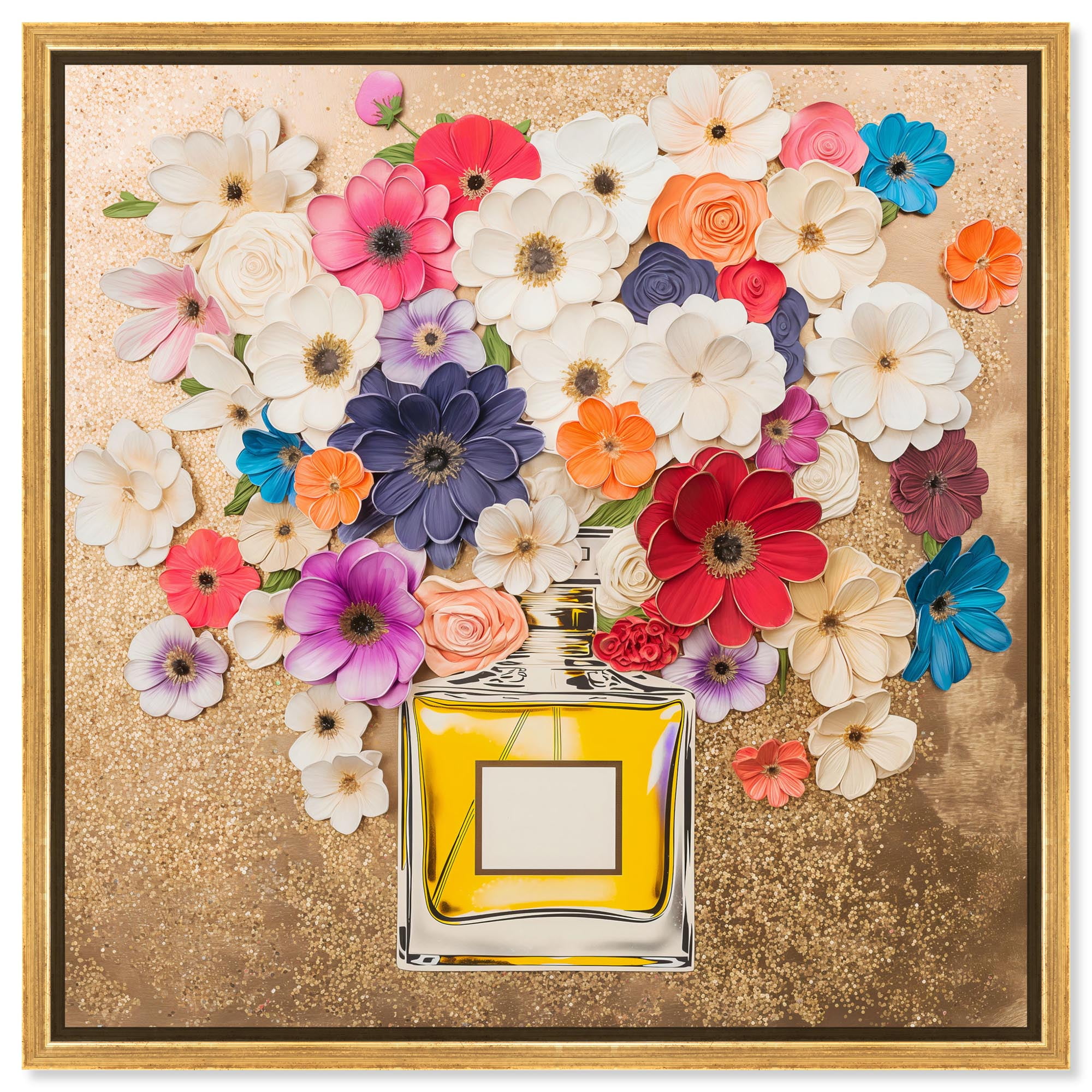 Soft Fragrance of Petals II Canvas Fashion Art Prints by Art Remedy ...