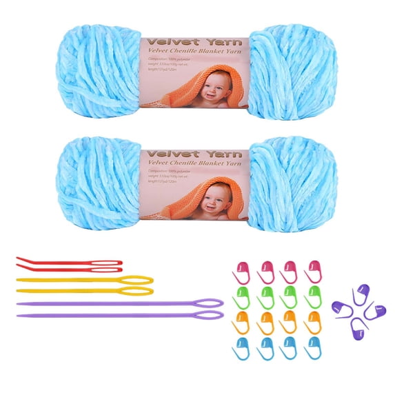 Soft Friendly Hand-Woven Crochet Yarn - Premium Craft Yarn for Weaving ...