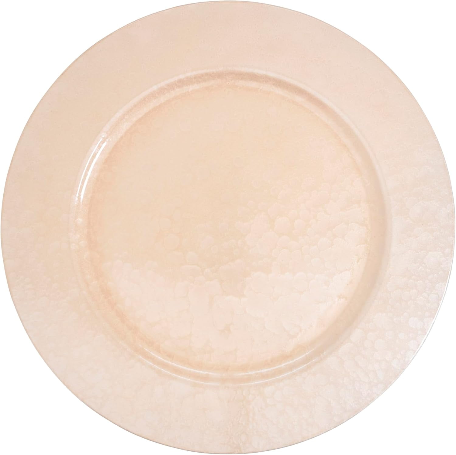Soft Glow Faux Mother of Pearl Charger Plate (Set of 4) - Walmart.com