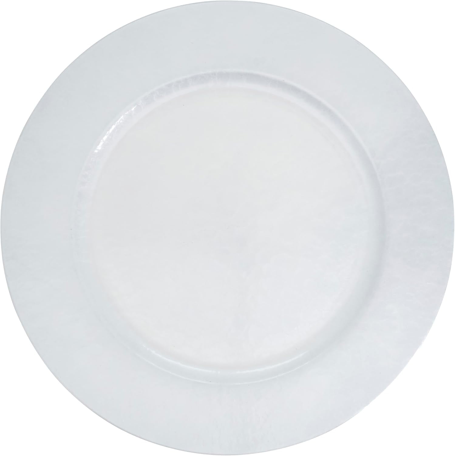 Soft Glow Faux Mother of Pearl Charger Plate (Set of 4) - Walmart.com
