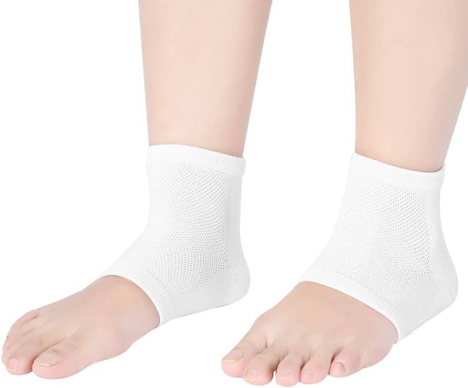 Soft Heel Protection Socks, Gel Heel Sock, for Foot Fatigue, Muscle ...