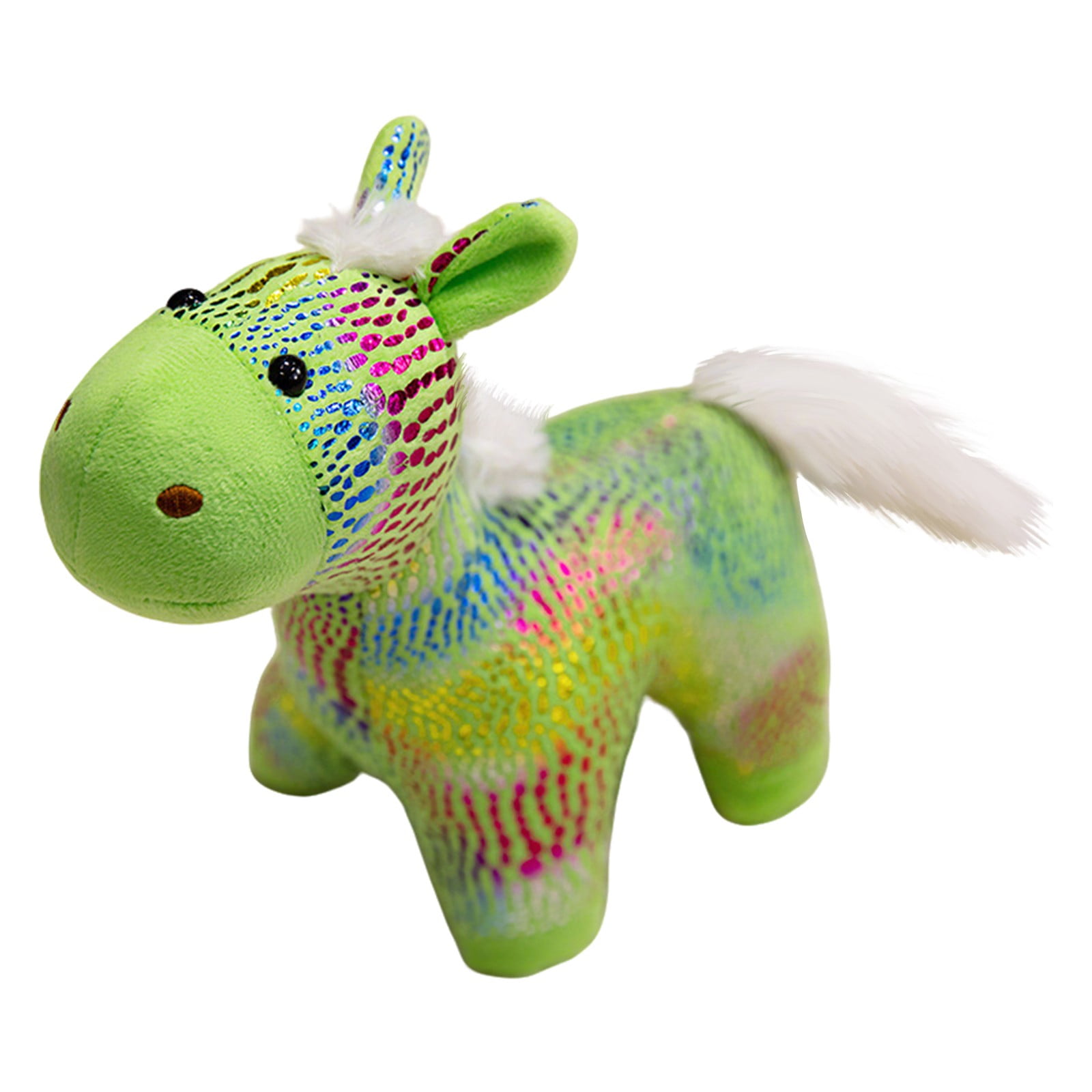 Soft Horse Toy Cute Stuffed Animal Soothing Doll for Kids for Birthday ...