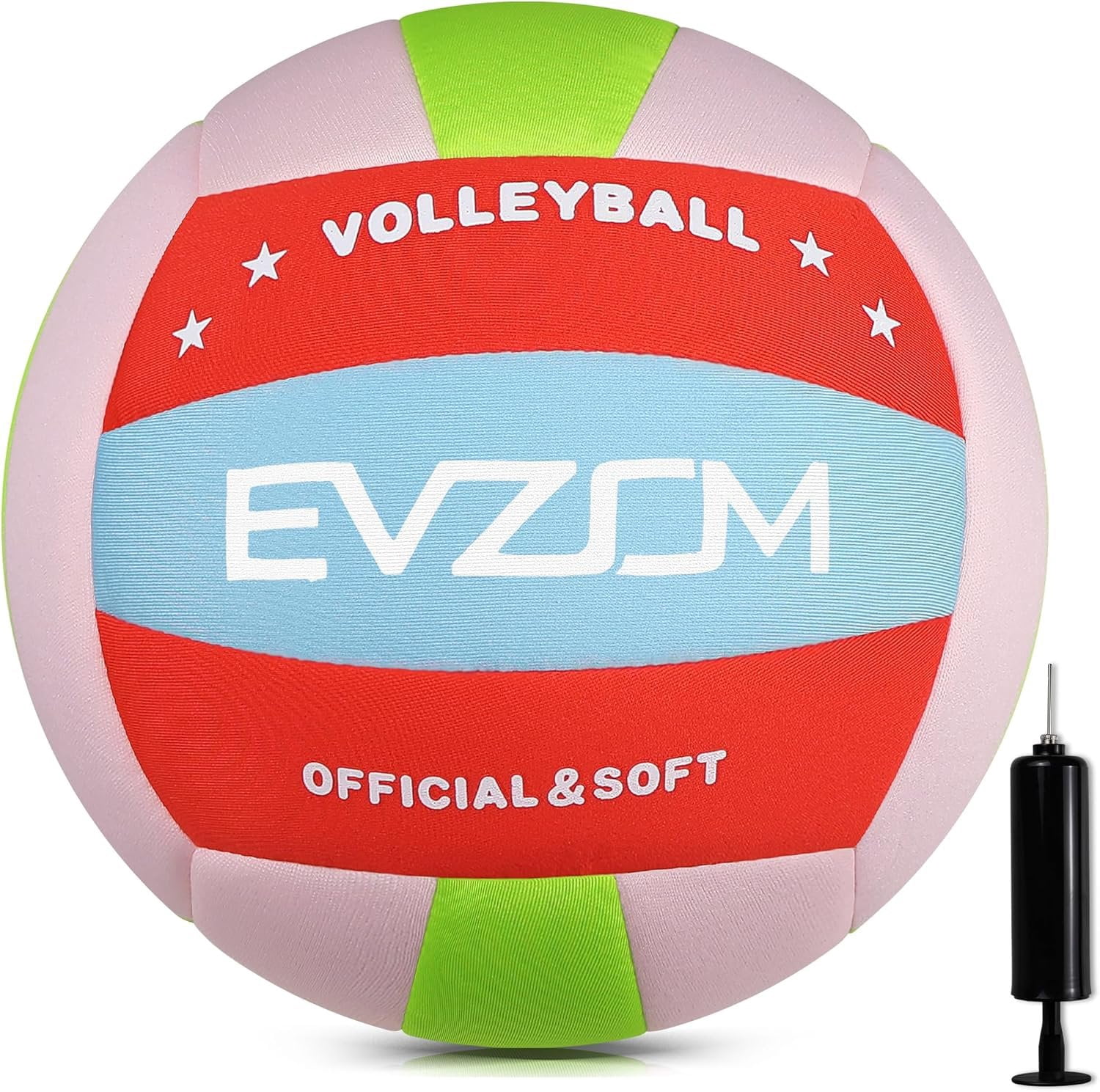 Soft Indoor Volleyball - Super Soft Fabric Safe and Silent Volleyball ...