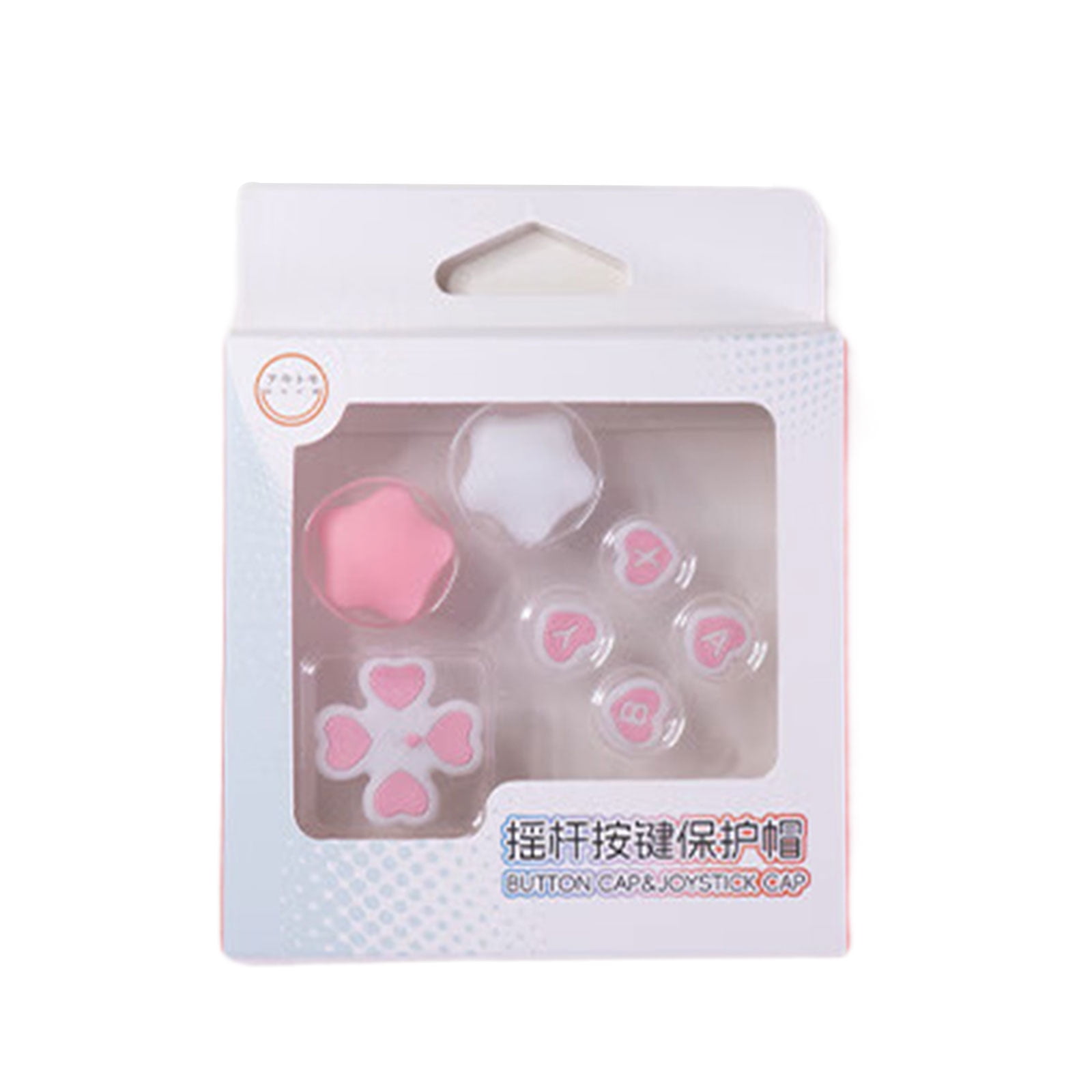 Soft Joystick Covers ABXY Key Sticker Skin D-pad Button Stickers Thumb ...