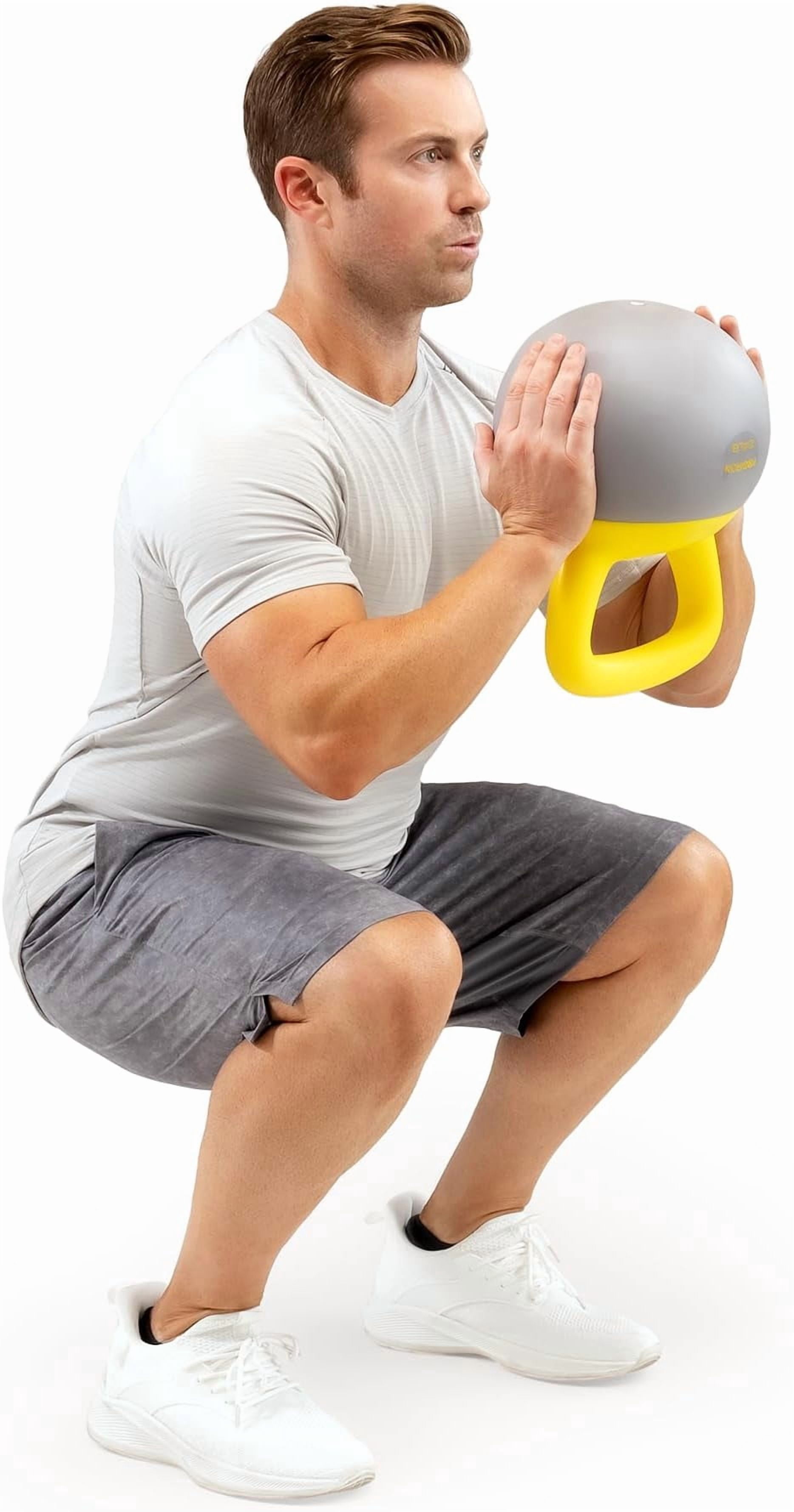 Soft Kettlebell 8lb, 16lb, 24lb, 32lb Kettlebells with Iron Sand, Non ...