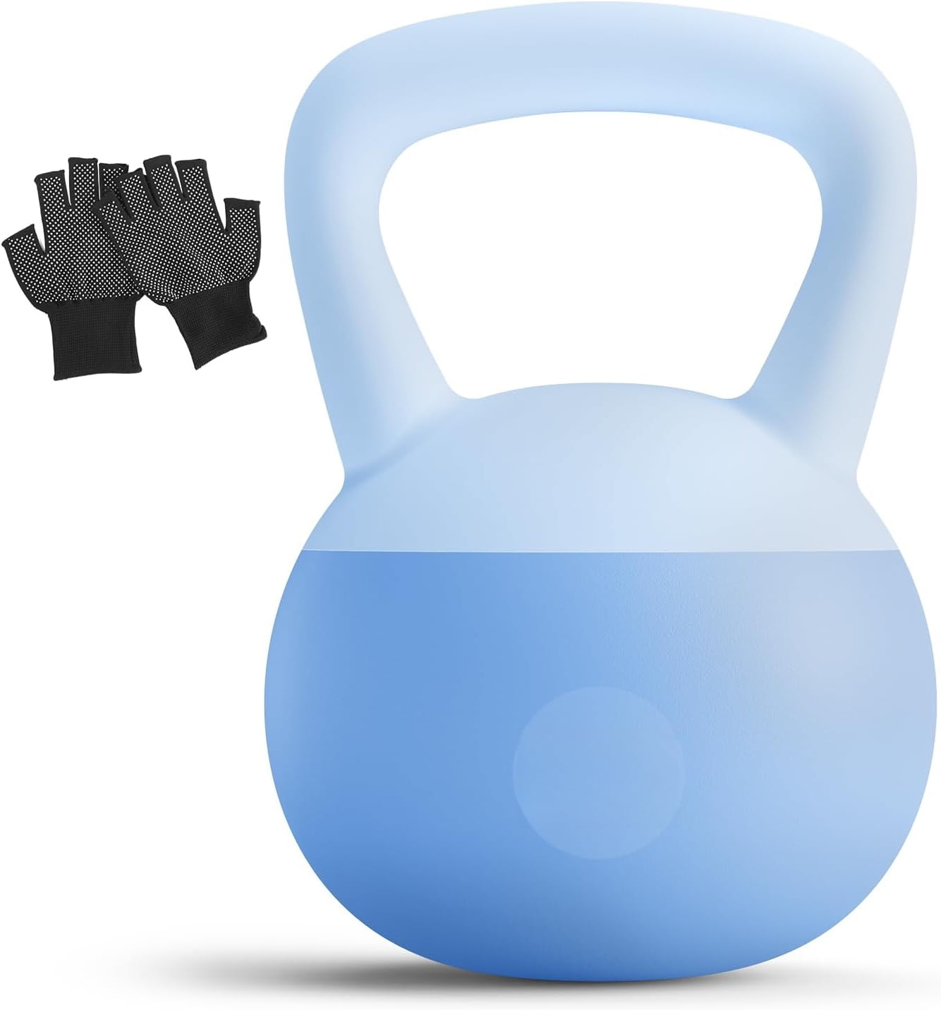 Soft Kettlebell - Cushioned Impact-Resistant Base and Anti-Slip, Kettle ...