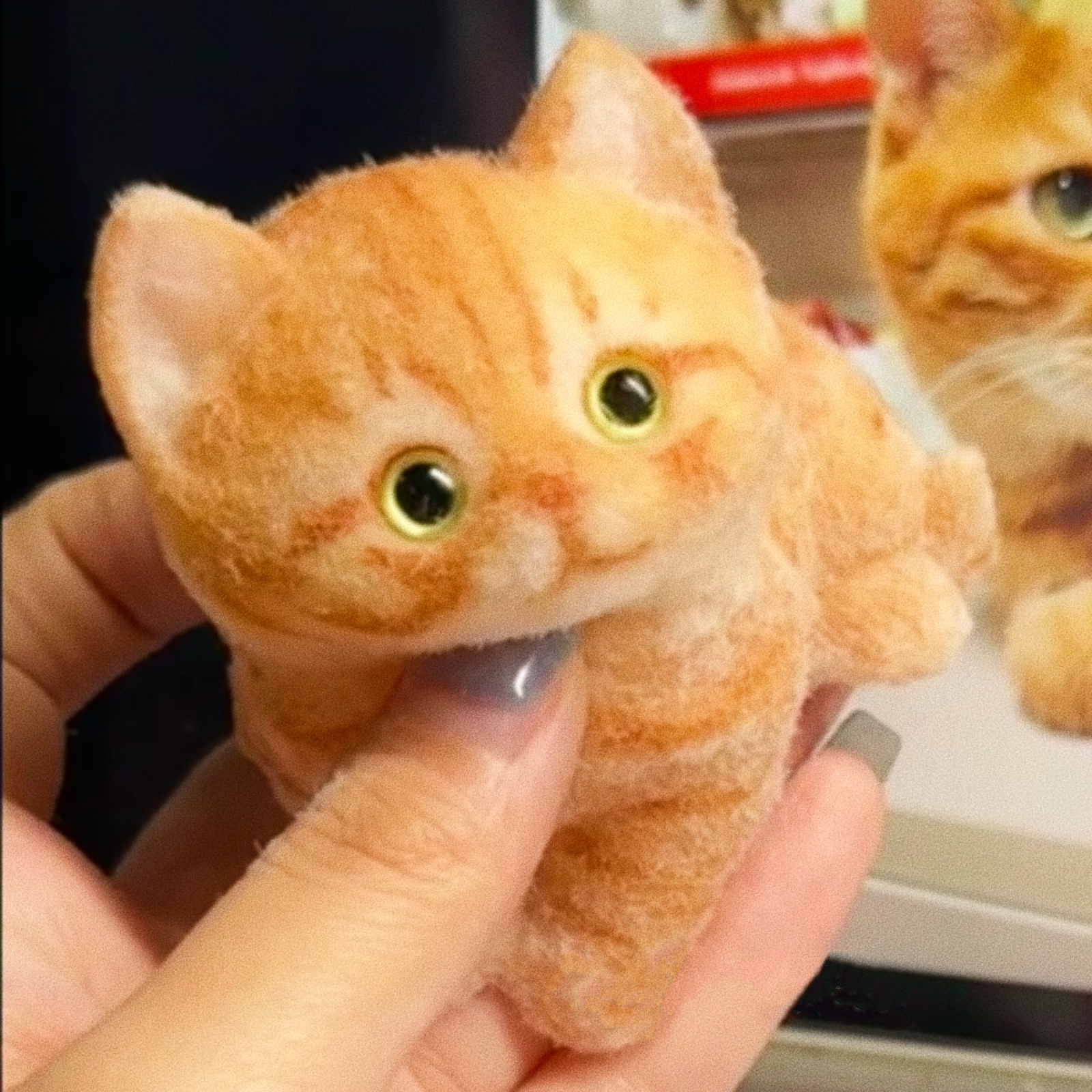 Soft Kitty Taba Squishy Toy Cat Fidget Toy, ASMR Sensory Cute Animal ...