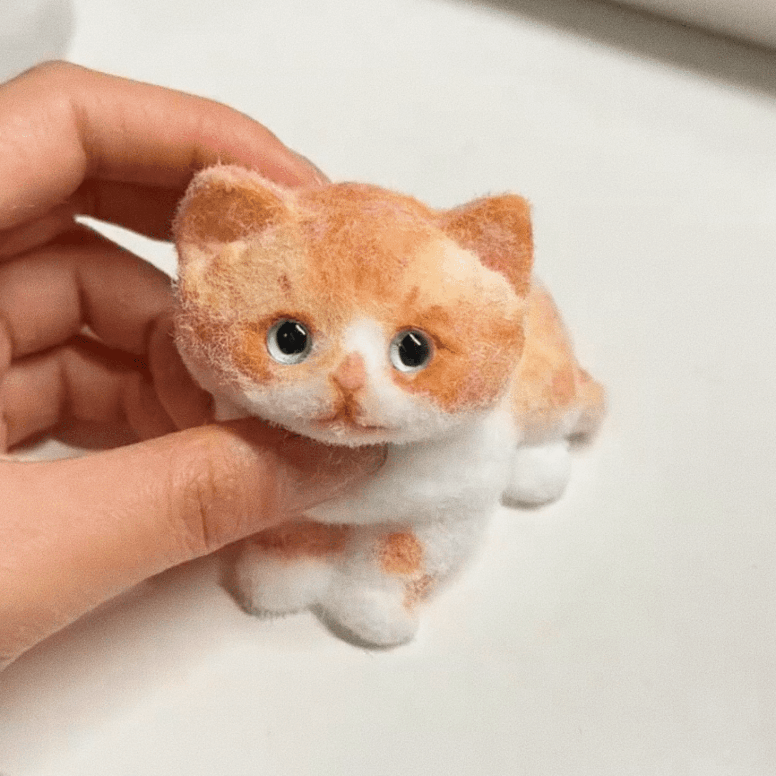 Soft Kitty Taba Squishy Toy Cat Fidget Toy, ASMR Sensory Cute Animal ...