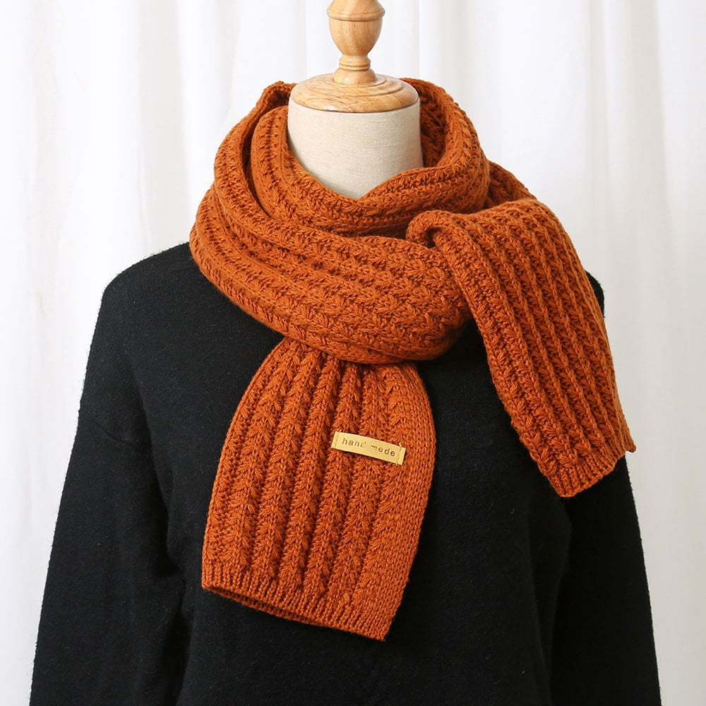 Soft Knit Scarf for Women - Cozy Winter Warm Scarf & Neck Warmer ...