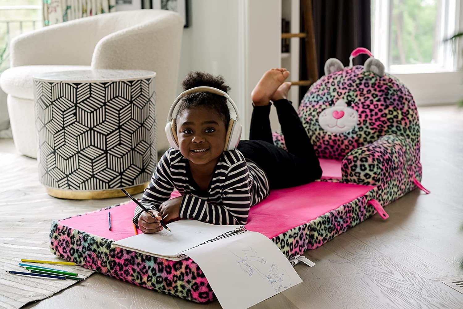 Soft Landing Elite Premium Character Sofa Seat & Transformable Fold-Out ...