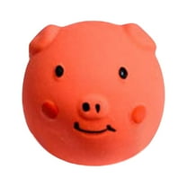Squeaky Pig Dog Toys, Grunting Pig Dog Toy That Oinks Grunts for Small ...