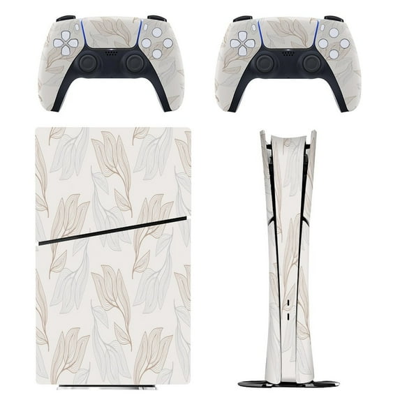 Soft Leaves PS5/PS5 Slim Digital Disc Skin Sticker For Console And ...