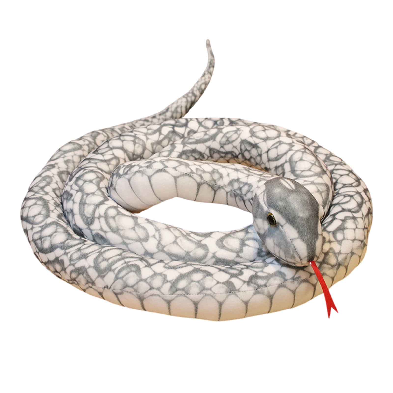 Soft Life Like Snake Plush Toy 100cm For Teaching Tools Novelty ...