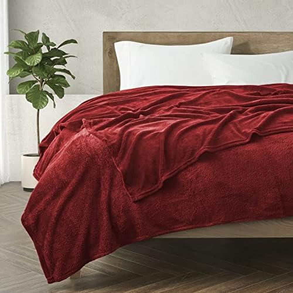 Soft & Light Throw Blanket - 17 Colors - Throw, Twin, Full, Queen, King ...