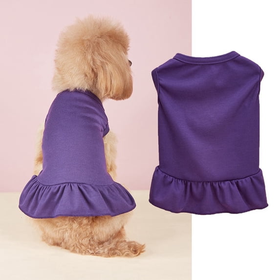 Soft Lightweight Pet Outfit Multi Size Cute Printed Clothes for Small ...