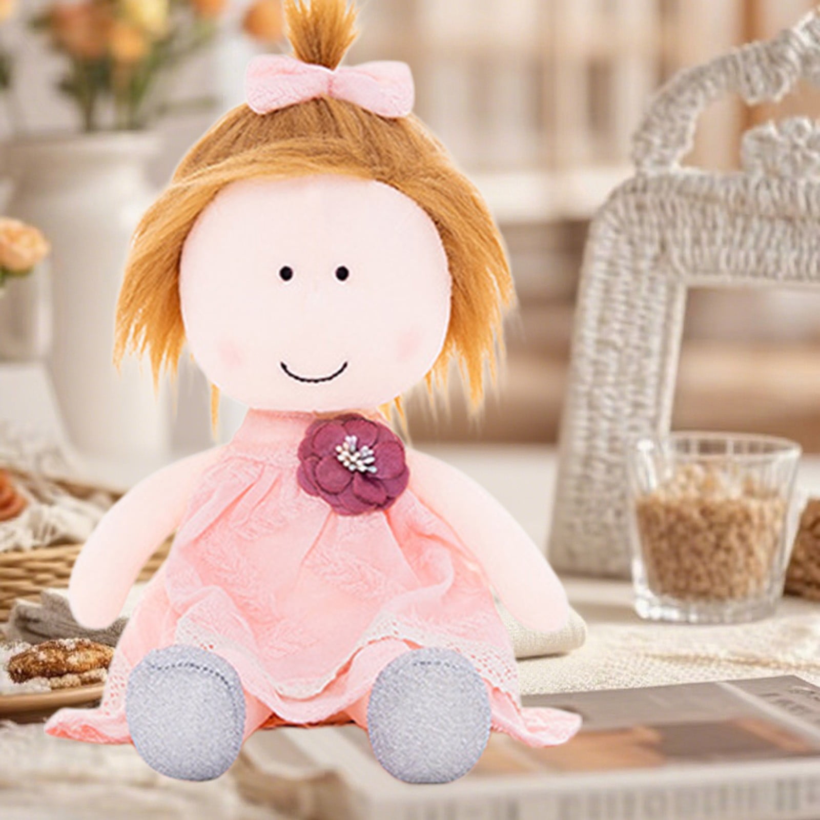 Soft Lint Knit Fabric Stuffed Rag Doll with Premium Cotton Filling ...