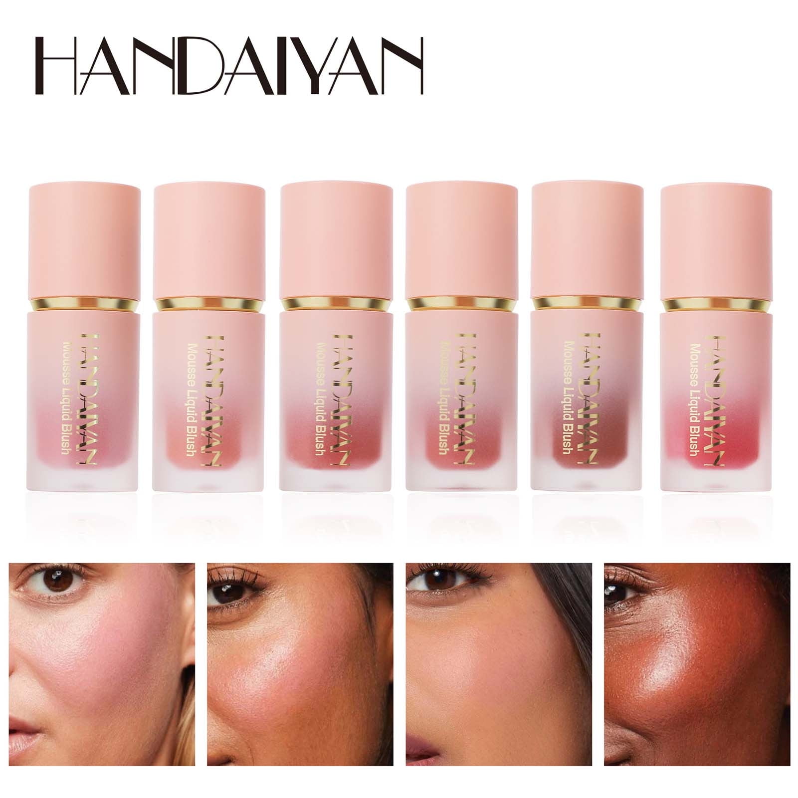 Soft Liquid Blush | Weightless Long-Lasting Cream Formula | Matte Silky ...