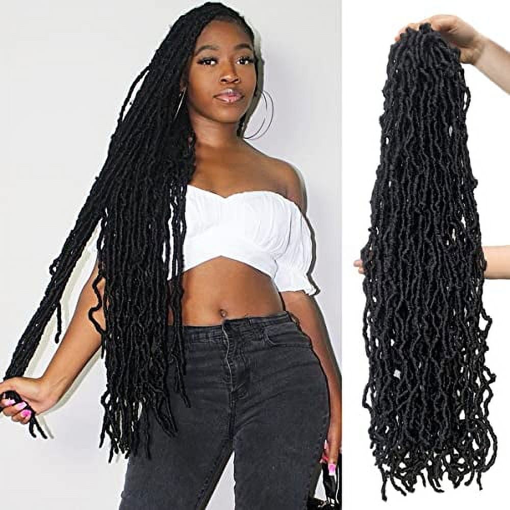 Soft Locs 30 Inch .. 7 Packs Faux Locs .. Crochet Hair Whole Strand ...