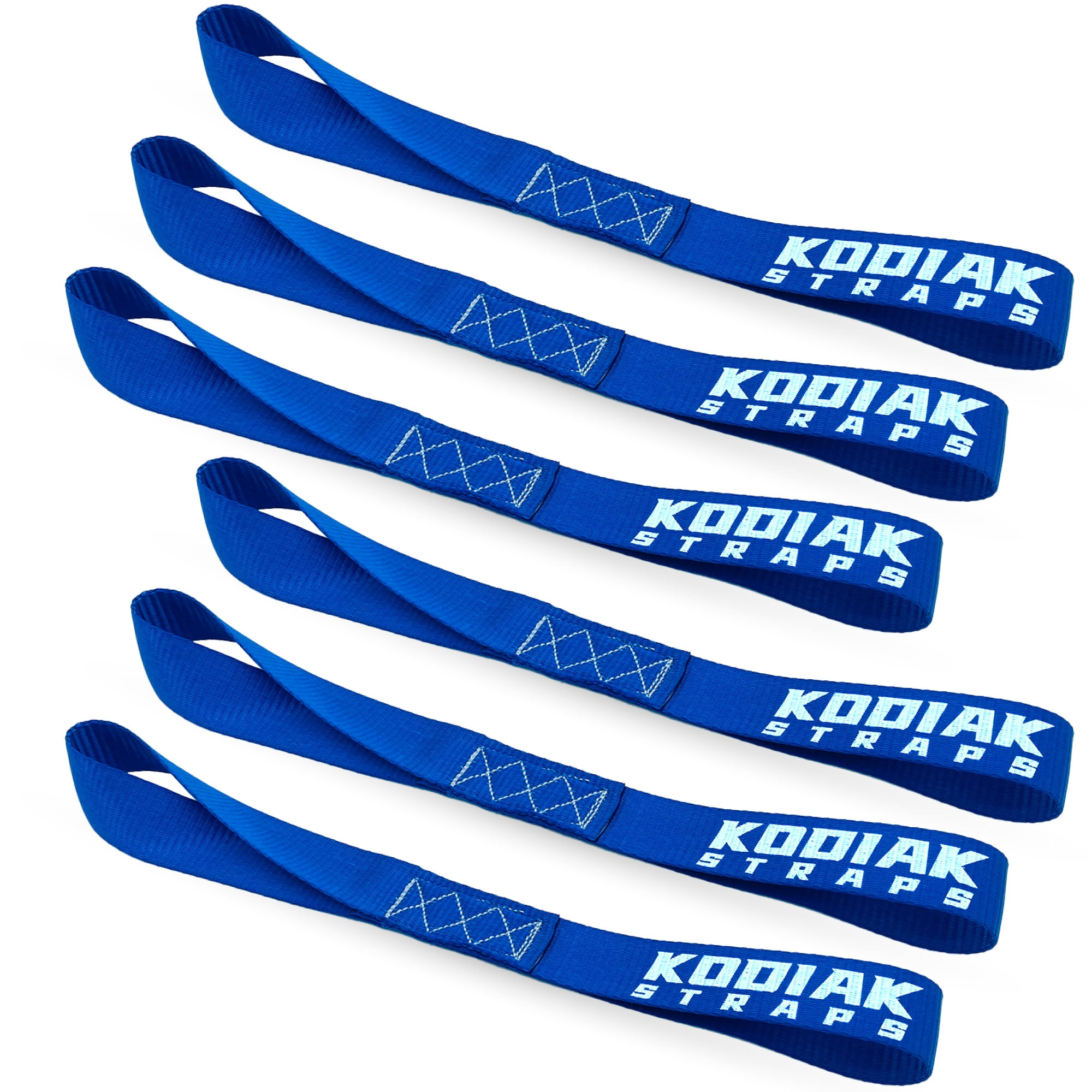Soft Loop Tie Down Straps - 1.5 x 18 inches- 10,000 lb Load Capacity ...