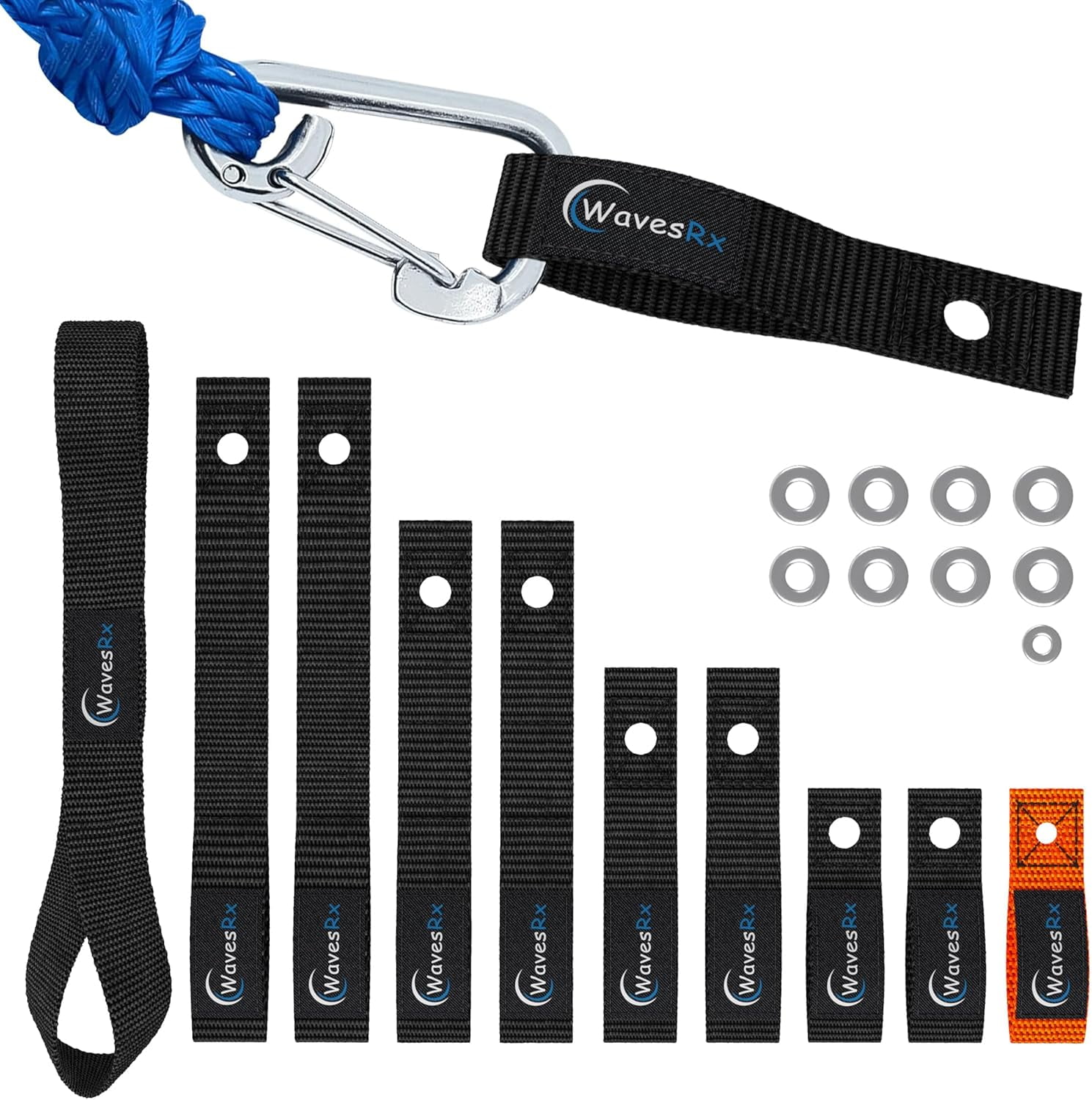 Soft Loops Jet Ski Cleats (10PK) | Secure Loop Straps for Attaching ...