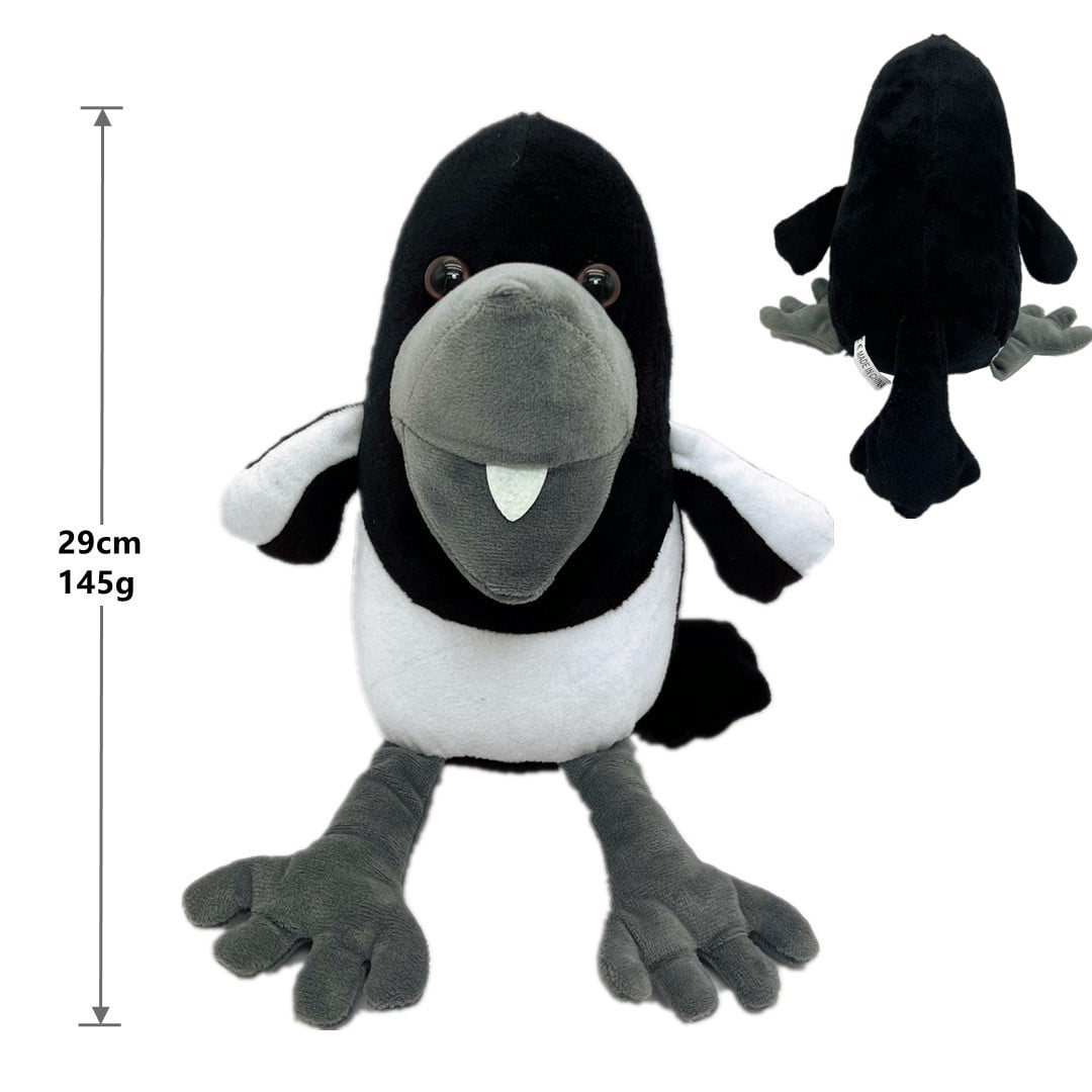 Soft Magpie Plush Toy, Bird Hand Puppet, Bird Pup pet - Walmart.com