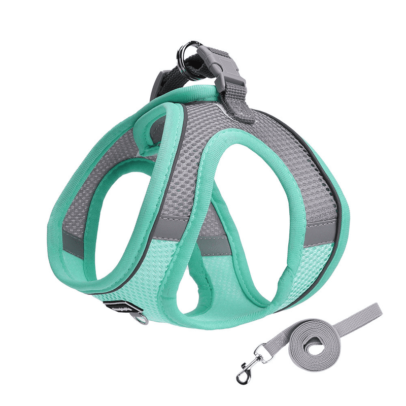Soft Mesh Dog Harness and Leash Set,No Escape Puppy Harnesses for ...