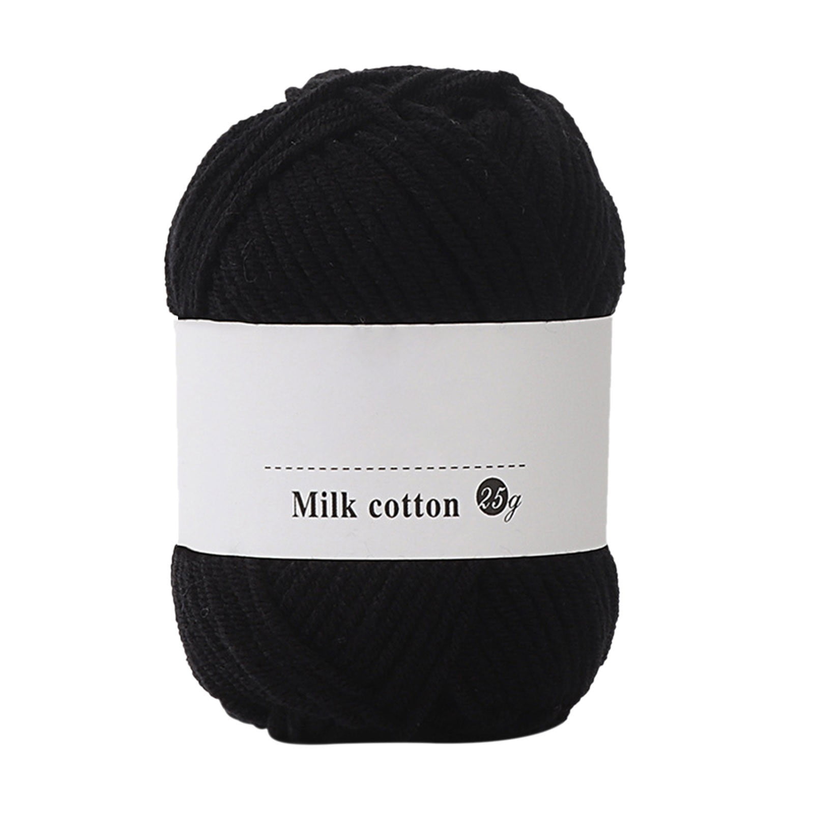 Soft Milk Cotton Crochet Yarn Skein for Baby Knitting and DIY Craft ...