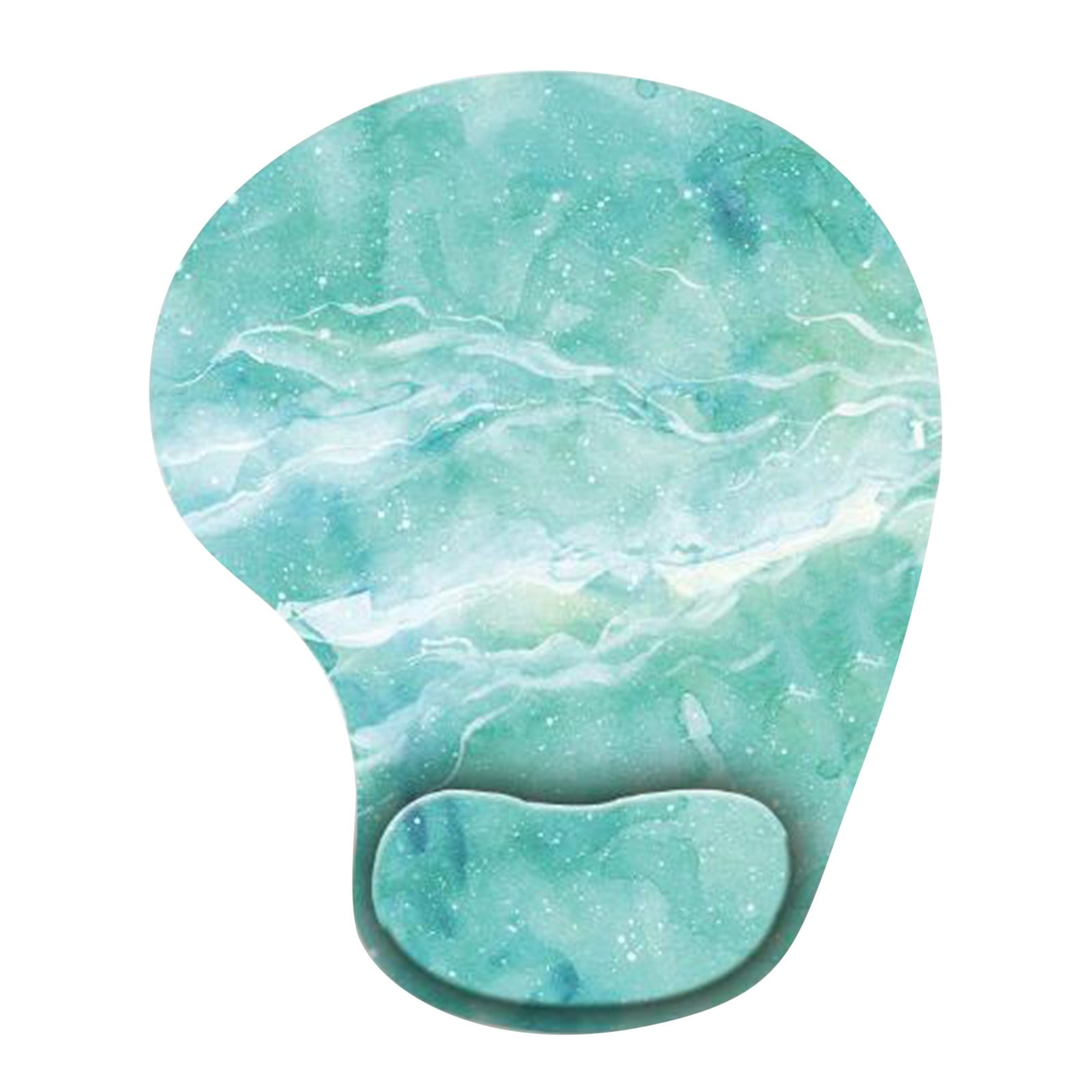 Soft Mouse Pad with Wrist Rest Stone Textured Silicone Comfortable ...