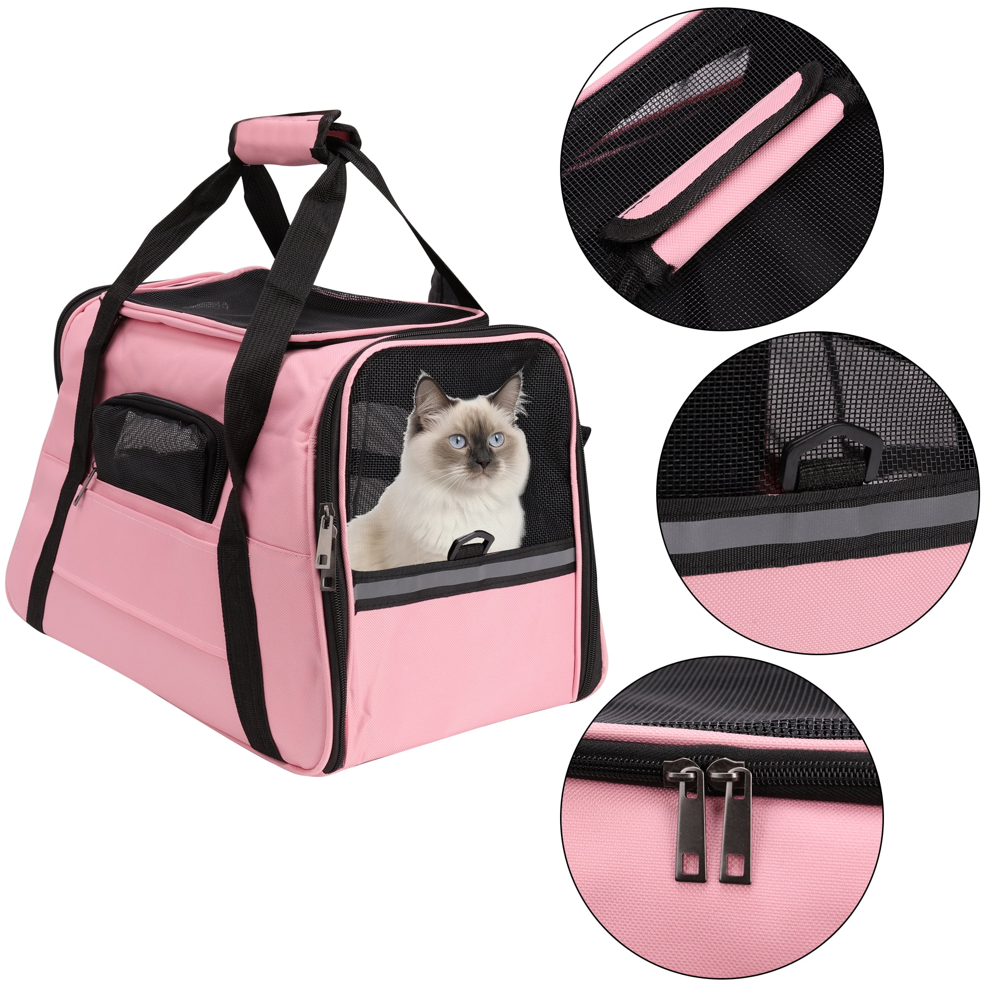 Soft Multi-Entry Portable Carrier Bag Outdoor Travel Pet Carrier Cat ...
