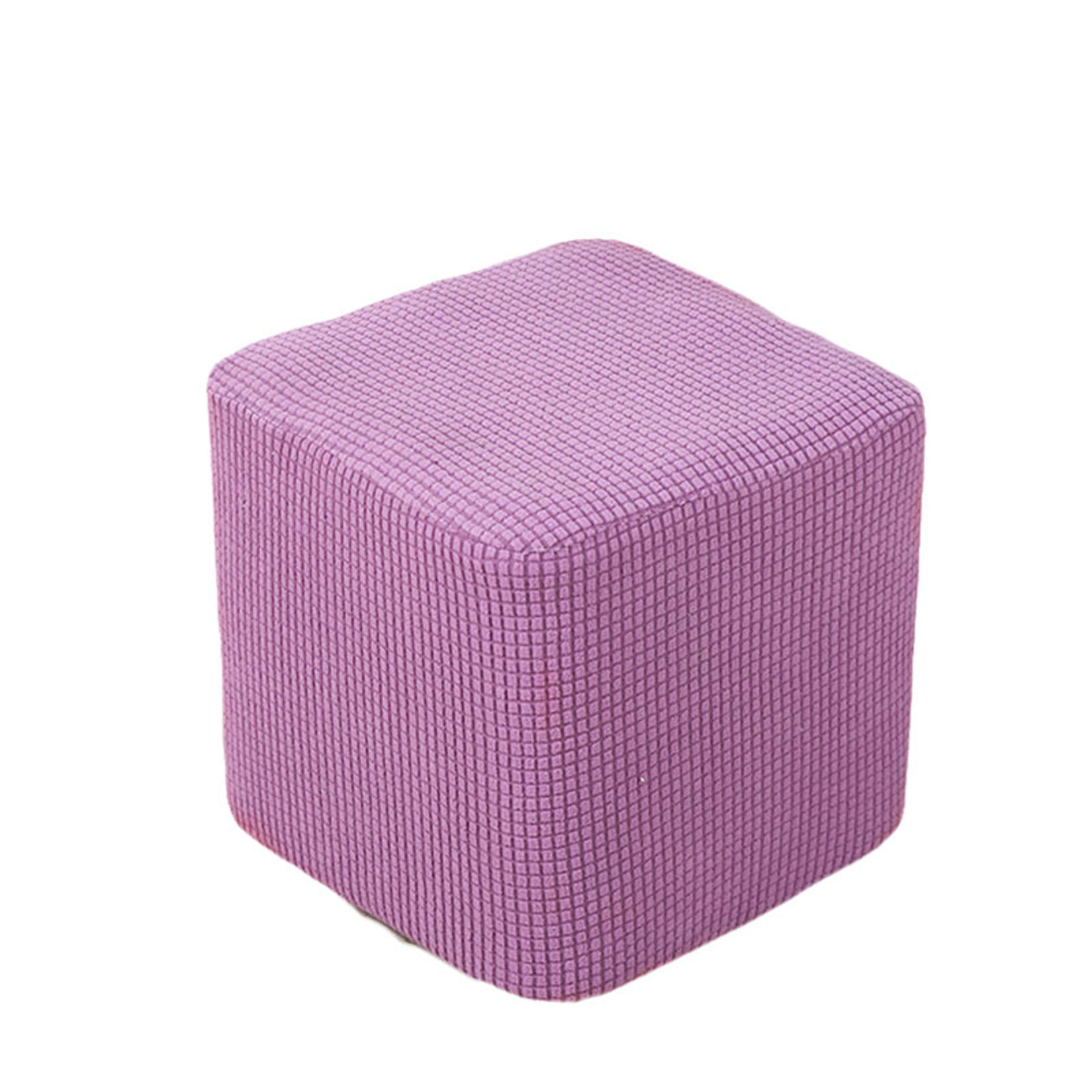 Soft Ottoman Cover Square, High Elastic Ottoman Covers Slipcover ...