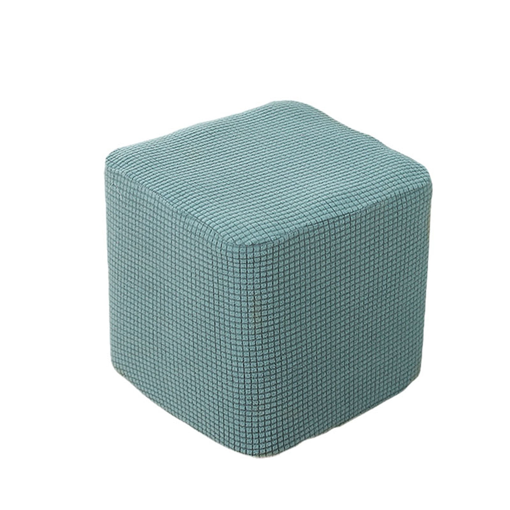 Soft Ottoman Cover Square, High Elastic Ottoman Covers Slipcover ...
