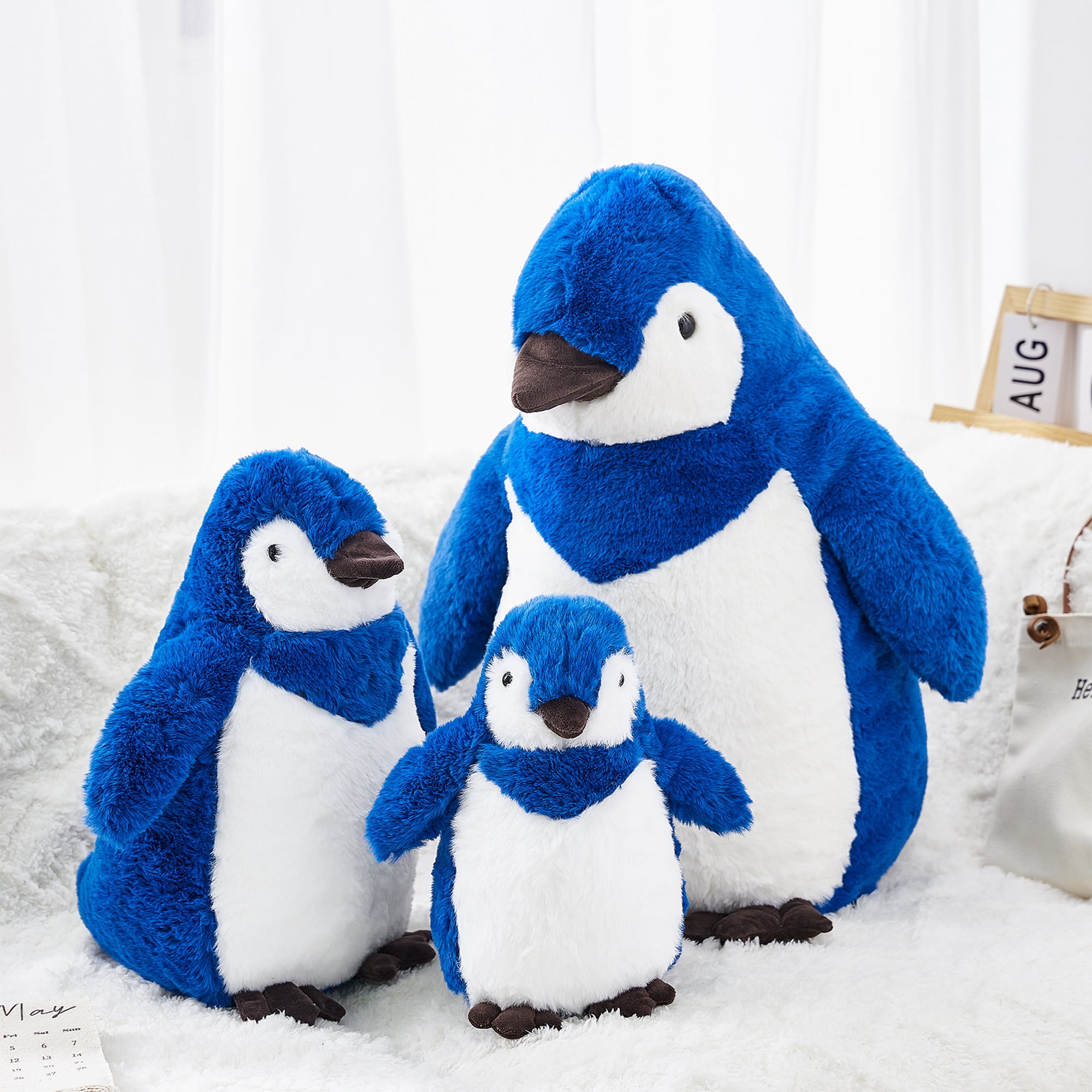 Soft Penguin Plush Hugging Pillow Cute Stuffed Animal Plushies Toy Kids ...