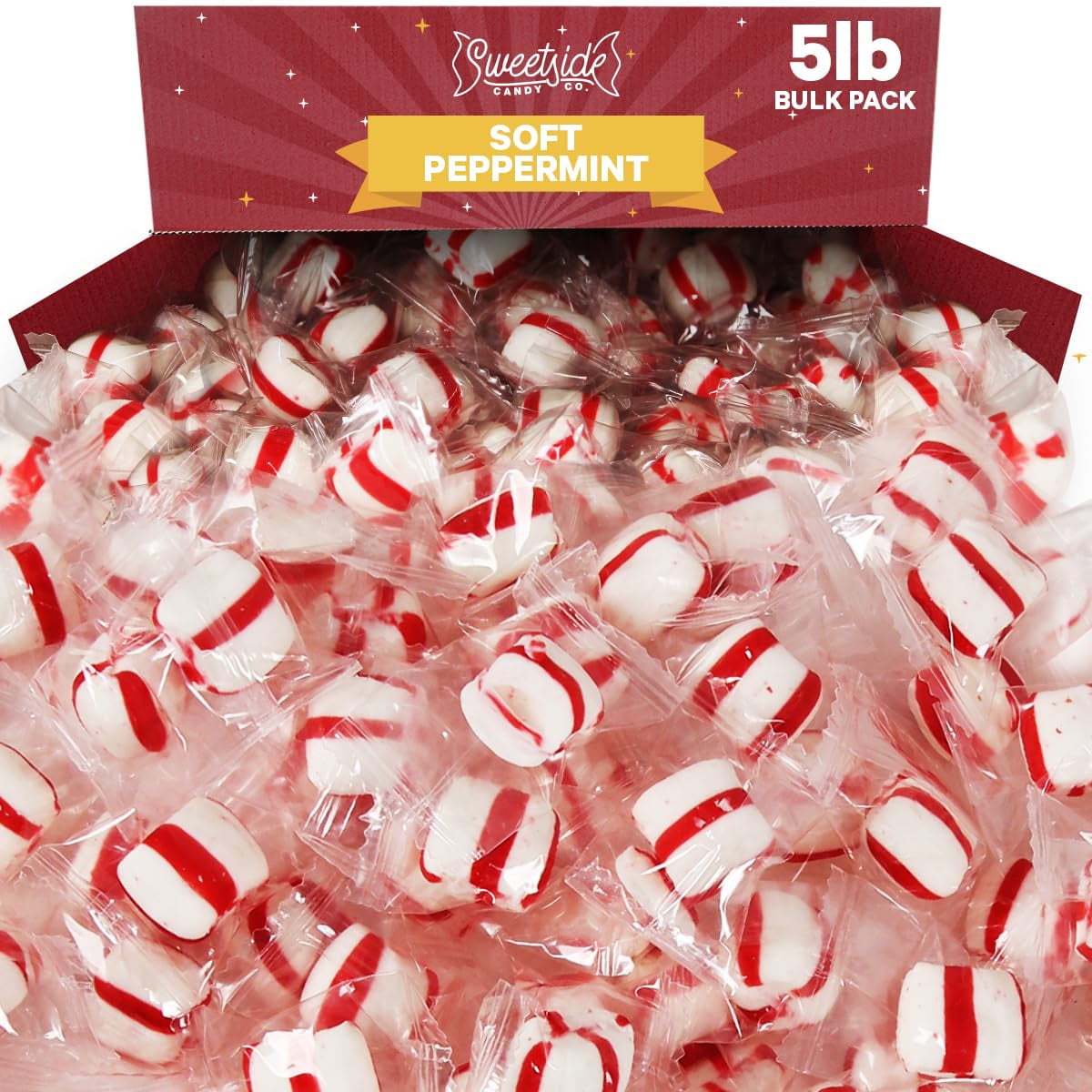 Soft Peppermint Candy Mints, MZF22 5 Pound mints bulk individually ...